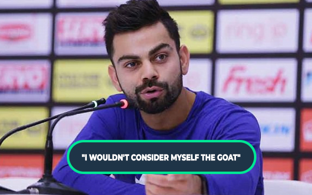 'For me, only 2 people qualify for it' - Virat Kohli picks two ...