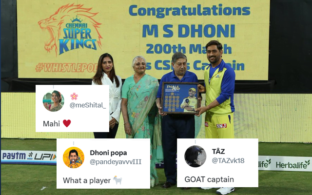 'Badhai ho Thala' - Fans react as MS Dhoni plays his 200th match as ...