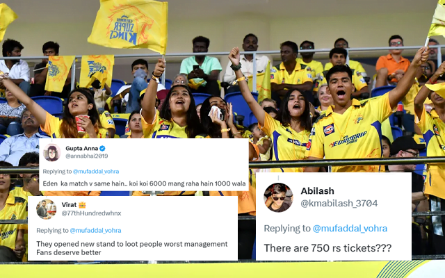 'Black main dekhna ka mazza alag hai' - Fans react to CSK tickets being ...