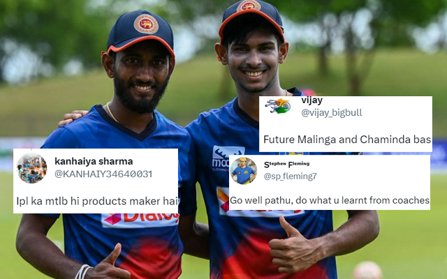 'Saans to lene do isko' - Fans react as Matheesha Pathirana makes ODI ...