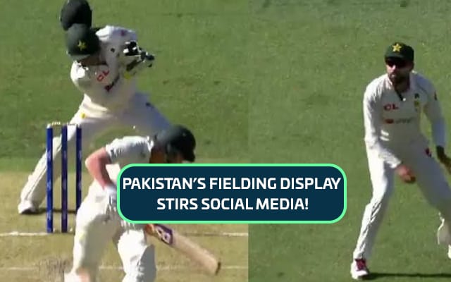Pakistan shows horrendous fielding display on first Test vs Australia