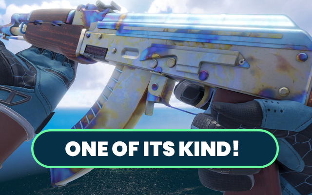 First factory new Blue Gem in Counter Strike 2 estimated around $1 million