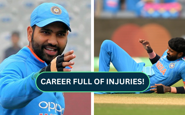 Top 5 Indian Players with Most no. of Injuries